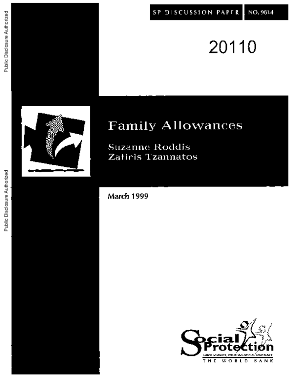 (PDF) Family allowances