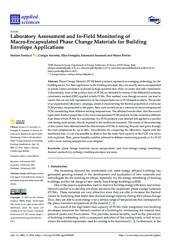 (PDF) Laboratory Assessment and In-Field Monitoring of Macro ...