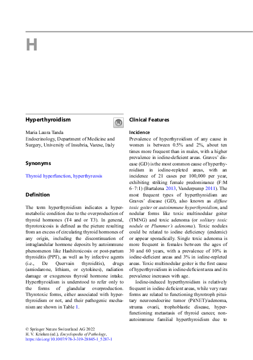 (PDF) Hyperthyroidism