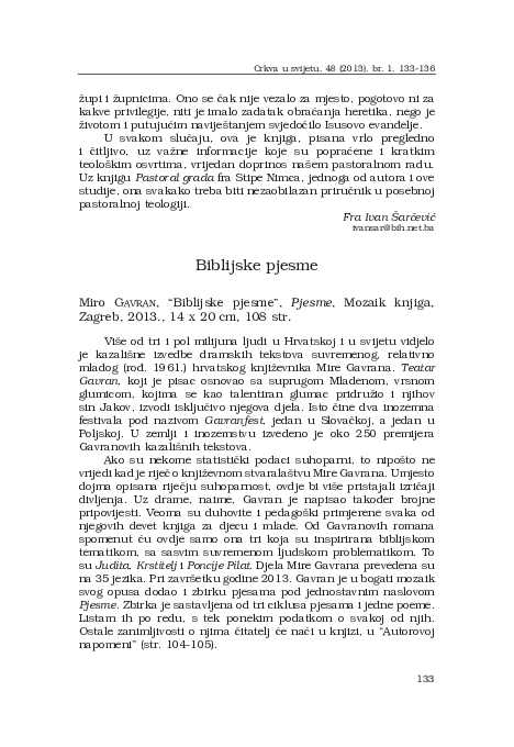 (PDF) Biblijske pjesme