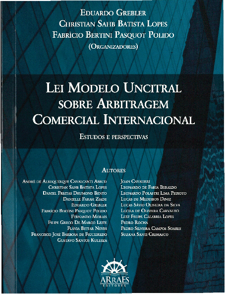 (PDF) Jurisdição na Lei Modelo de Arbitragem da Uncitral