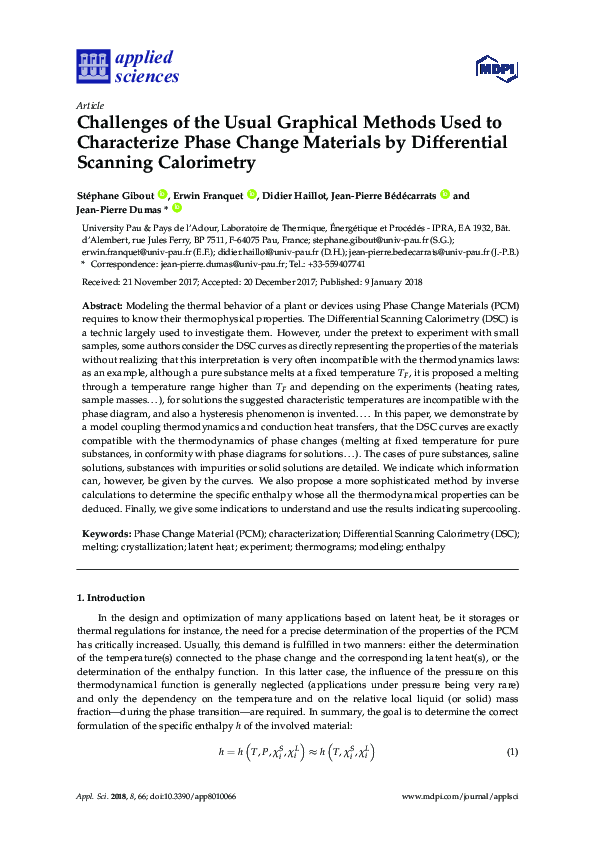 (PDF) Challenges of the Usual Graphical Methods Used to Characterize ...