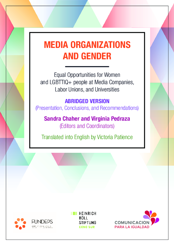 (PDF) Media organizations and gender Abridged Version