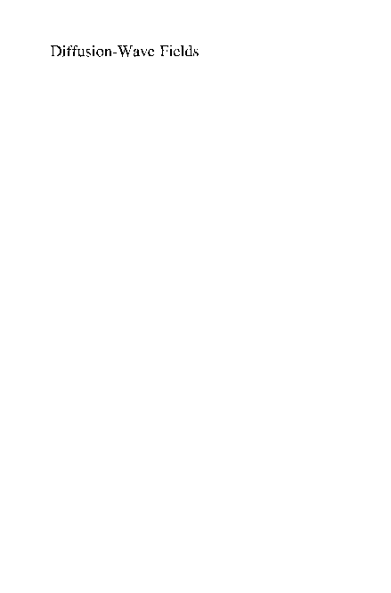 (PDF) Diffusion-Wave Fields