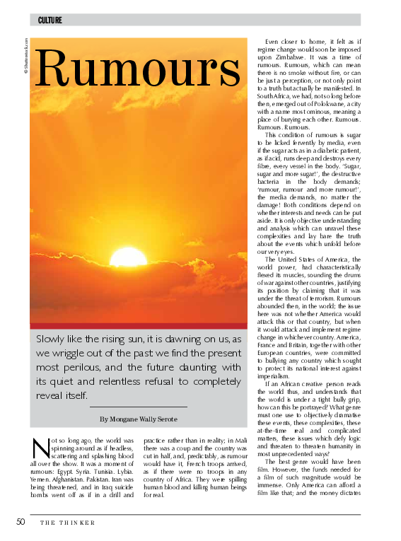 (PDF) Rumours