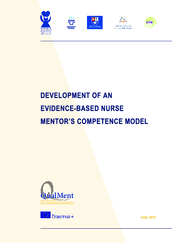 (PDF) Development of an evidence-based nurse mentor’s competence model | M Flores Vizcaya-Moreno ...