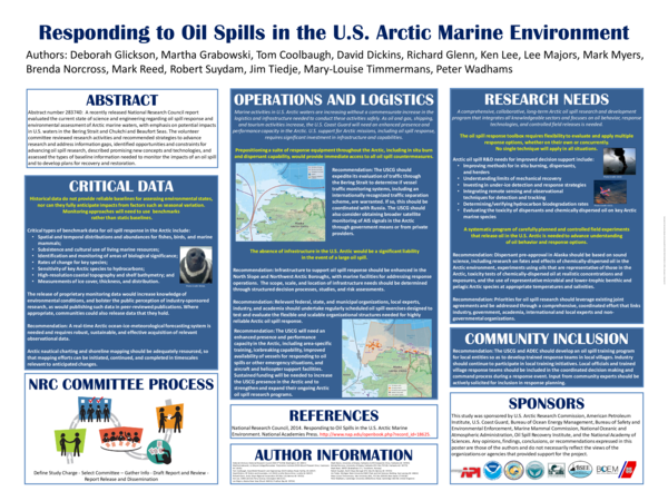 (PDF) Advancing Oil Spill Response in Arctic Waters