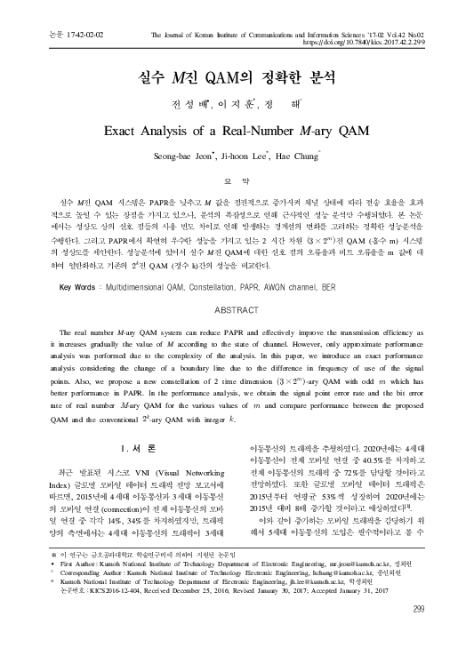 (PDF) Exact Analysis of a Real-Number M-ary QAM