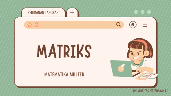 (PDF) MATRIKS, DEFINISI, NOTASI, ORDO, OPERASI, CONTOH SOAL DAN PEMBAHASAN