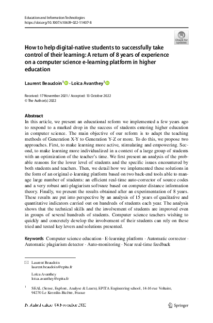 (PDF) How to help digital-native students to successfully take control ...