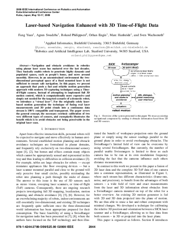 (PDF) Laser-based navigation enhanced with 3D time-of-flight data
