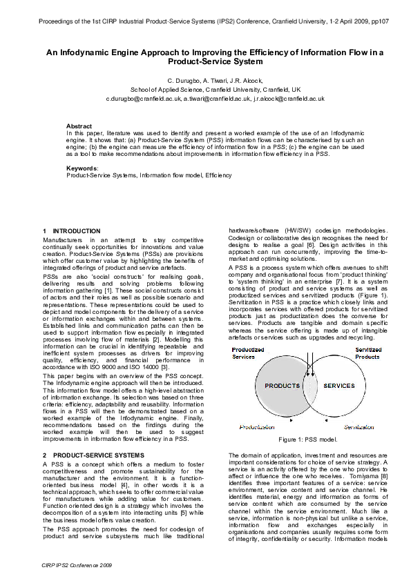 (PDF) CAn Infodynamic Engine Approach to Improving the Efficiency of ...