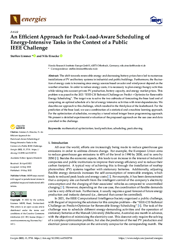 (PDF) An Efficient Approach for Peak-Load-Aware Scheduling of Energy-Intensive Tasks in the ...