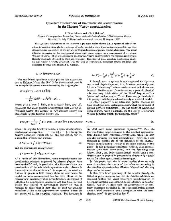 (PDF) Quantum fluctuations of the relativistic scalar plasma in the ...