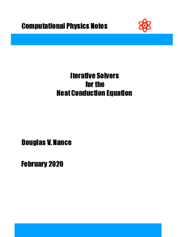 (PDF) Iterative Solvers for the Heat Conduction Equation