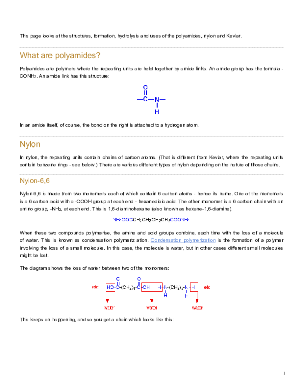 (PDF) Polyamides