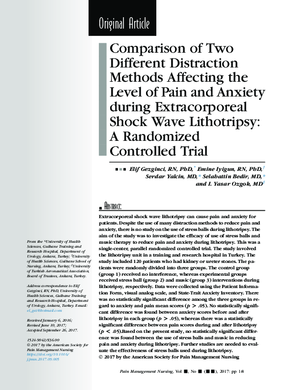 (PDF) Comparison of Two Different Distraction Methods Affecting the ...
