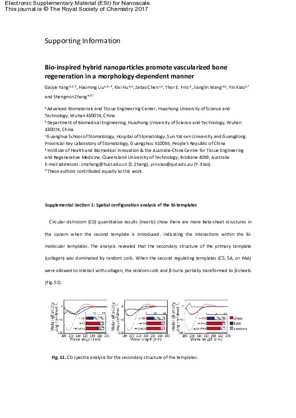 (PDF) Bio-inspired hybrid nanoparticles promote vascularized bone ...