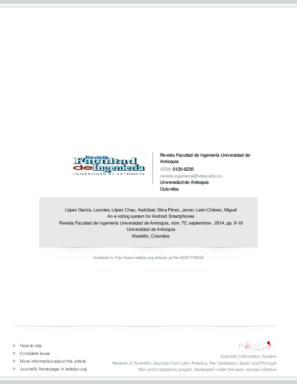 (PDF) An e-voting system for Android Smartphones