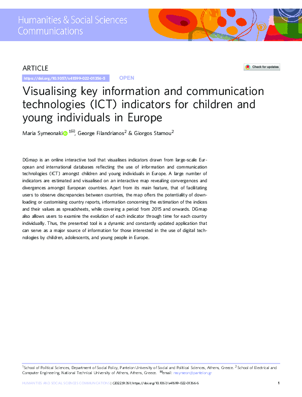 (PDF) Visualising key information and communication technologies (ICT ...