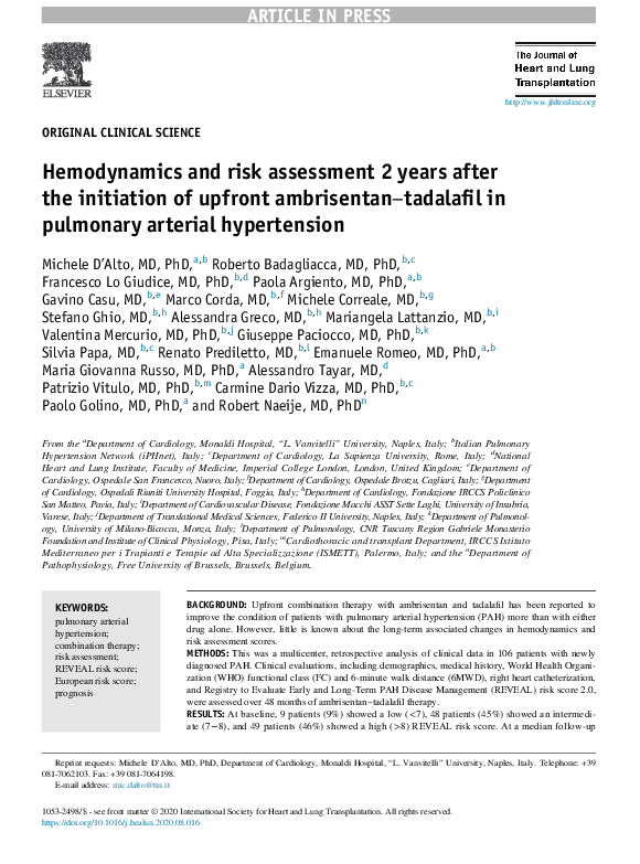 (PDF) Hemodynamics and risk assessment 2 years after the initiation of ...