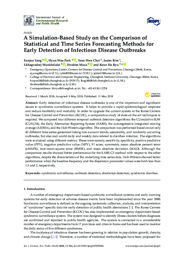 (PDF) A Simulation-Based Study on the Comparison of Statistical and Time Series Forecasting ...