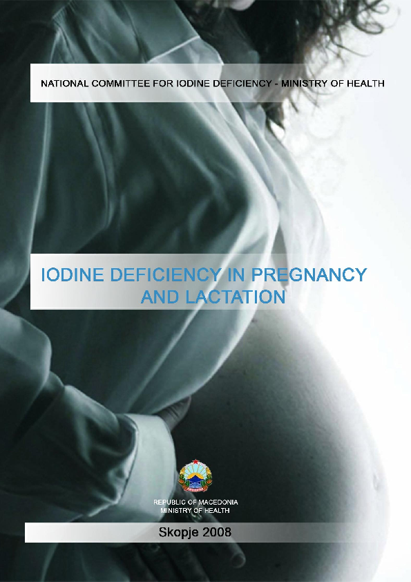 (PDF) Iodine Deficiency in Pregnancy and Lactation