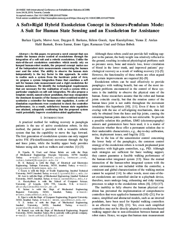 (PDF) A Soft+Rigid Hybrid Exoskeleton Concept in Scissors-Pendulum Mode ...
