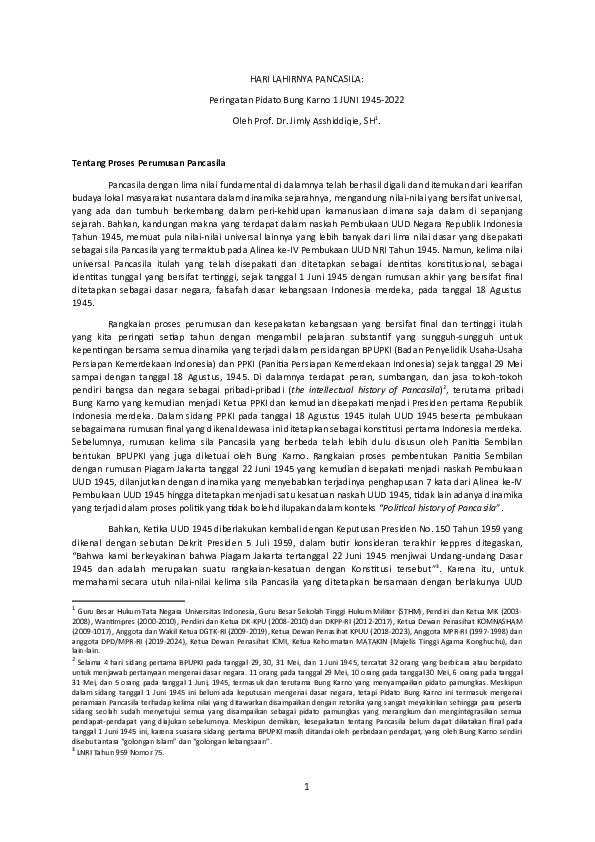 (DOC) Oleh Prof. Dr. Jimly Asshiddiqie, SH1