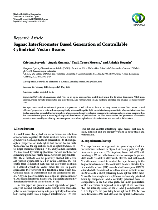 Sagnac Interferometer Based Generation of Controllable Cylindrical Vector Beams
