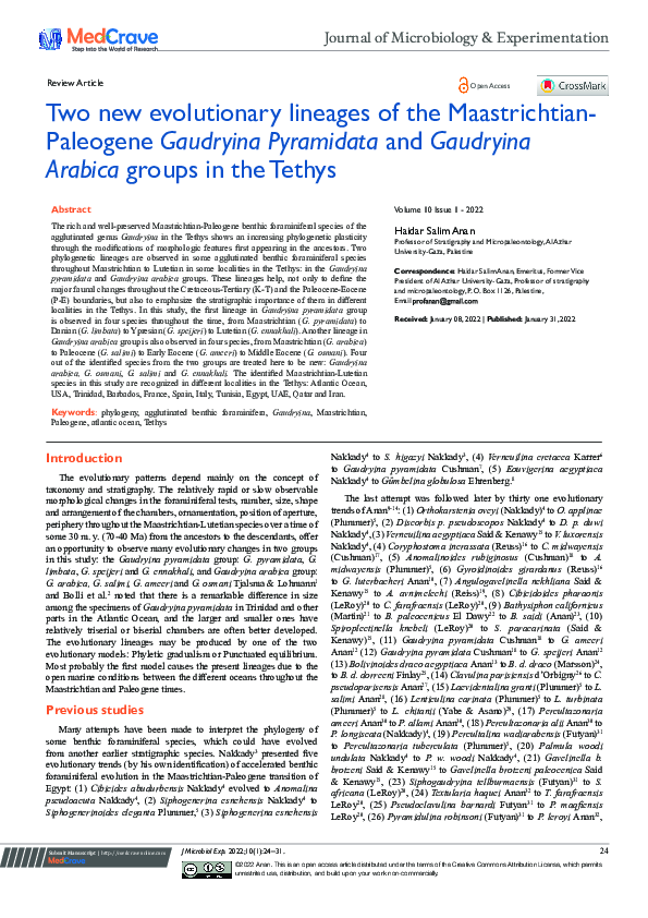 (PDF) Two new evolutionary lineages of the Maastrichtian-Paleogene ...