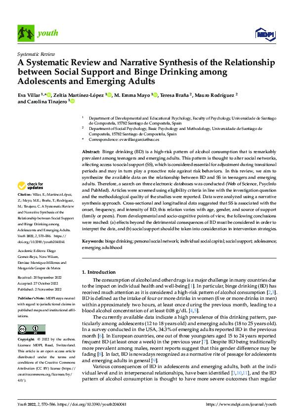 (PDF) A Systematic Review and Narrative Synthesis of the Relationship ...