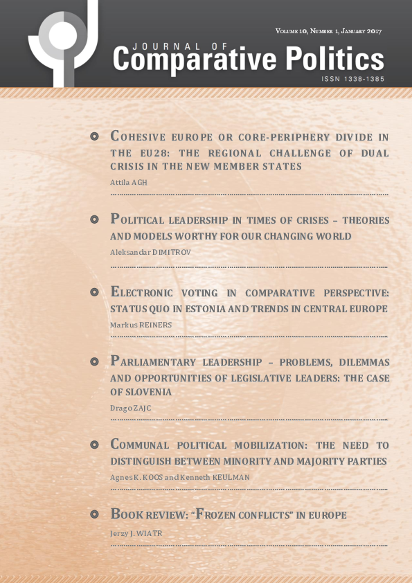 (PDF) C Ohesive Europe or Core-Periphery Divide in the Eu 28 : The ...