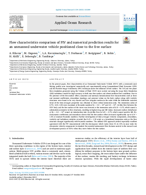 (PDF) Flow characteristics comparison of PIV and numerical prediction ...