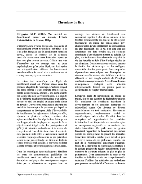 (PDF) Chronique du livre | André Joyal Joyal - Academia.edu