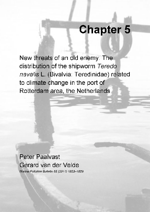 (PDF) New threats of an old enemy: The distribution of the shipworm ...