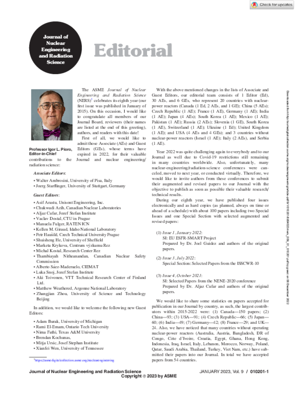 (PDF) Professor Igor L. Pioro, Editor-in-Chief | Igor Pioro - Academia.edu