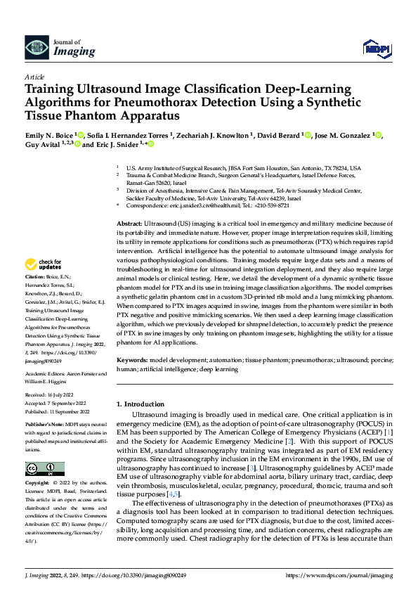 (PDF) Training Ultrasound Image Classification Deep-Learning Algorithms ...