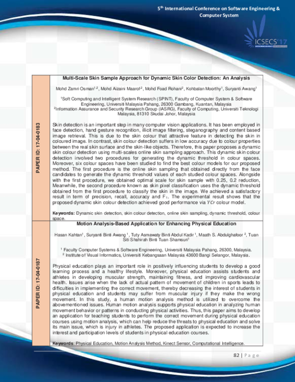 (PDF) Multi-Scale Skin Sample Approach for Dynamic Skin Color Detection ...