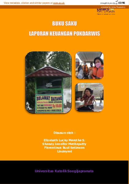 (PDF) Buku Saku Laporan Keuangan Pokdarwis
