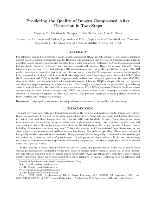 (PDF) Quality Bad Poor Fair Good Excellent I c I Reference Module No ...