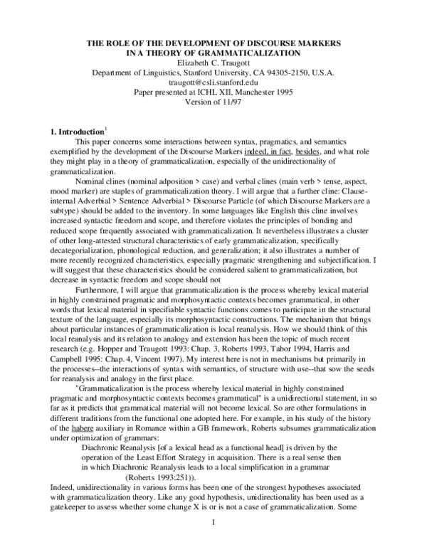 (PDF) Para colmo, scalar operator and additive connector