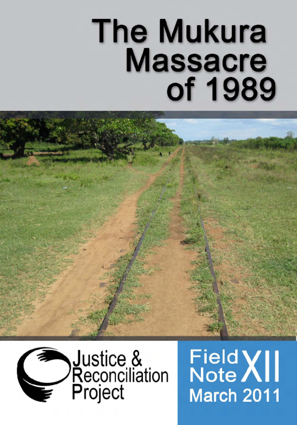(PDF) The Mukura Massacre of 1989