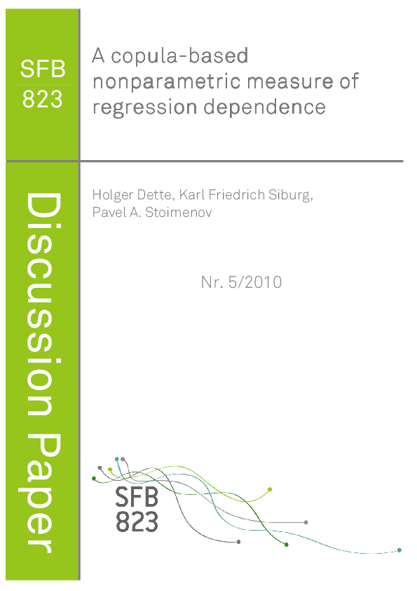 (PDF) A Copula-Based Non-parametric Measure of Regression Dependence