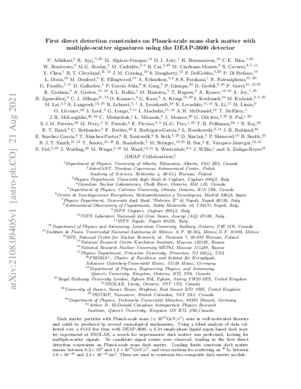 (PDF) First Direct Detection Constraints on Planck-Scale Mass Dark ...