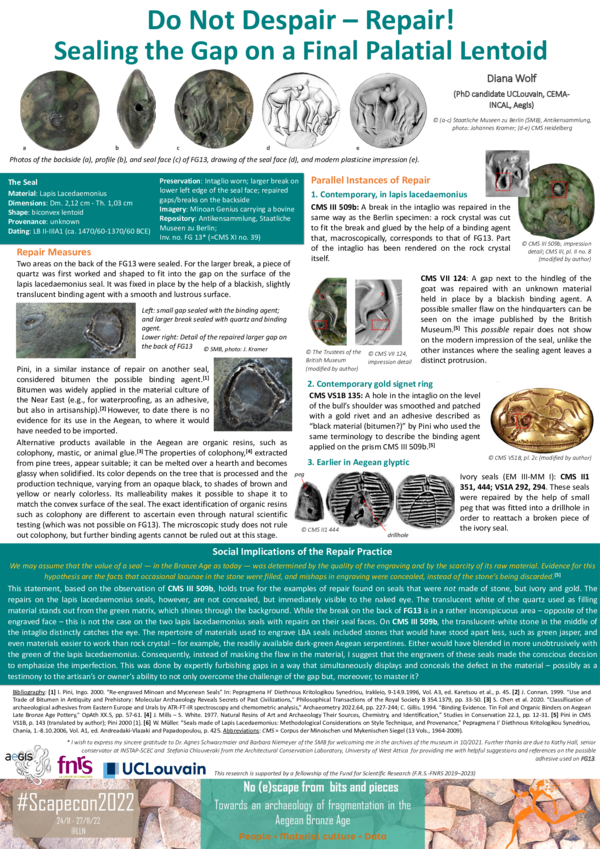 (PDF) Do Not Despair -Repair! Sealing the Gap on a Final Palatial ...