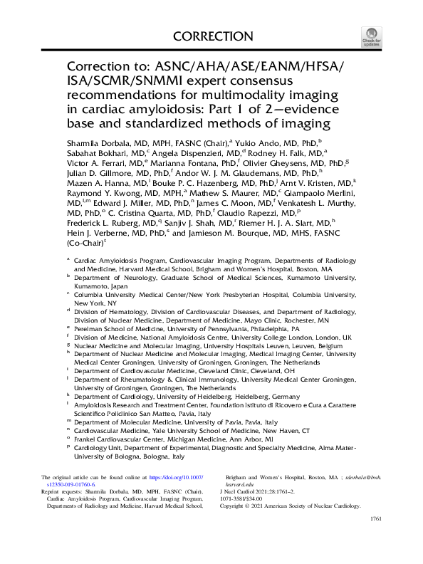 (PDF) Correction to: ASNC/AHA/ASE/EANM/HFSA/ISA/SCMR/SNMMI expert ...