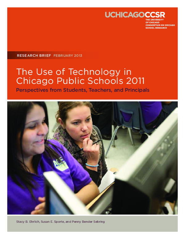 (PDF) The Use of Technology in Chicago Public Schools 2011 ...