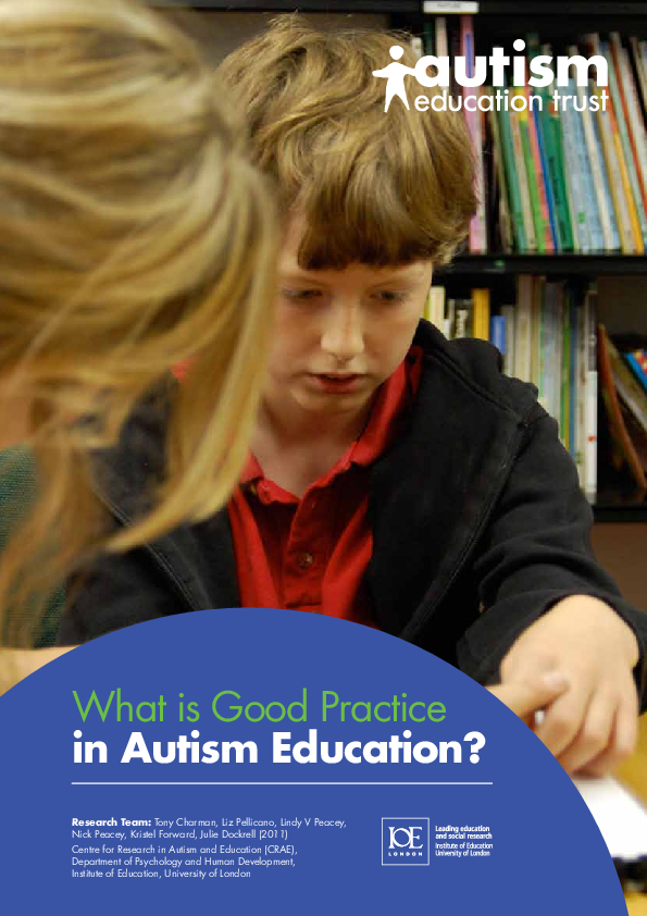 (PDF) What is good practice in autism education