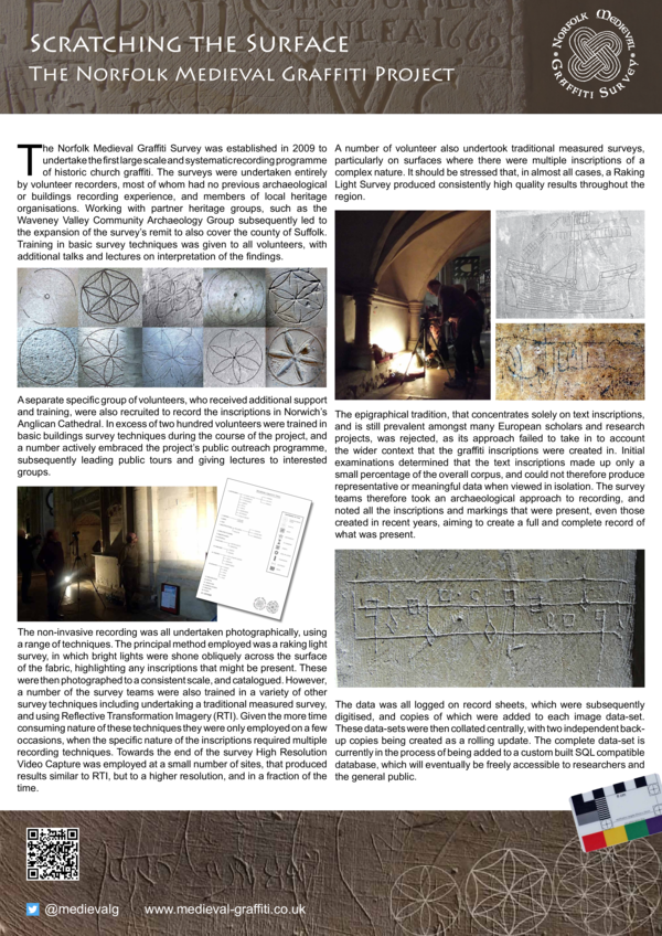 (PDF) Norfolk Medieval Graffiti Survey- Poster Presentation